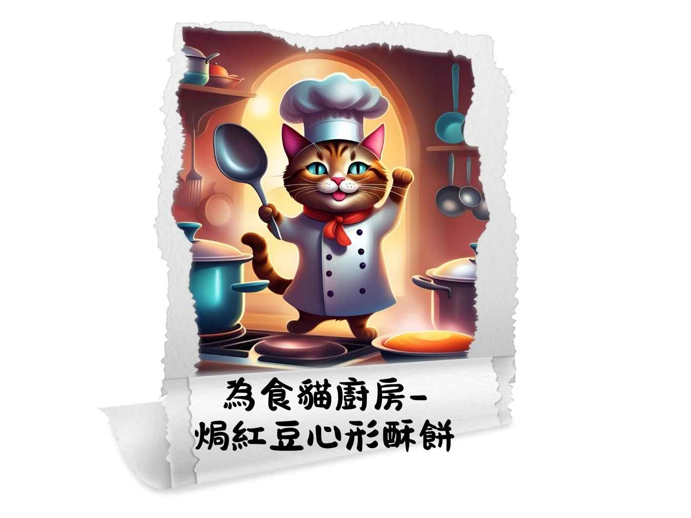 為食貓廚房-焗紅豆心形酥餅B | BGCA Fans 香港小童群益會 活動資訊網站